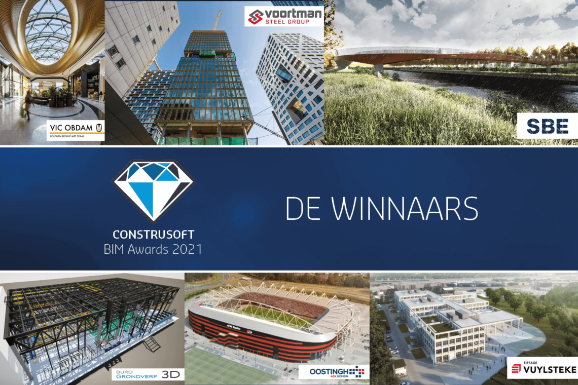 Dit zijn de winnaars van de Construsoft BIM Awards 2021 - HNBP